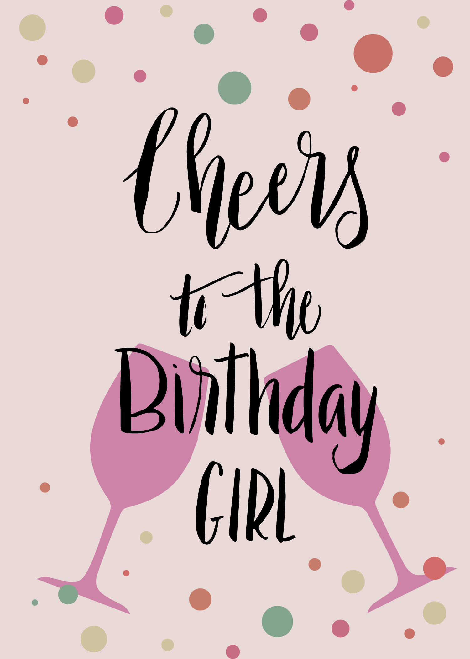 Cheers to the Birthday Girl!
